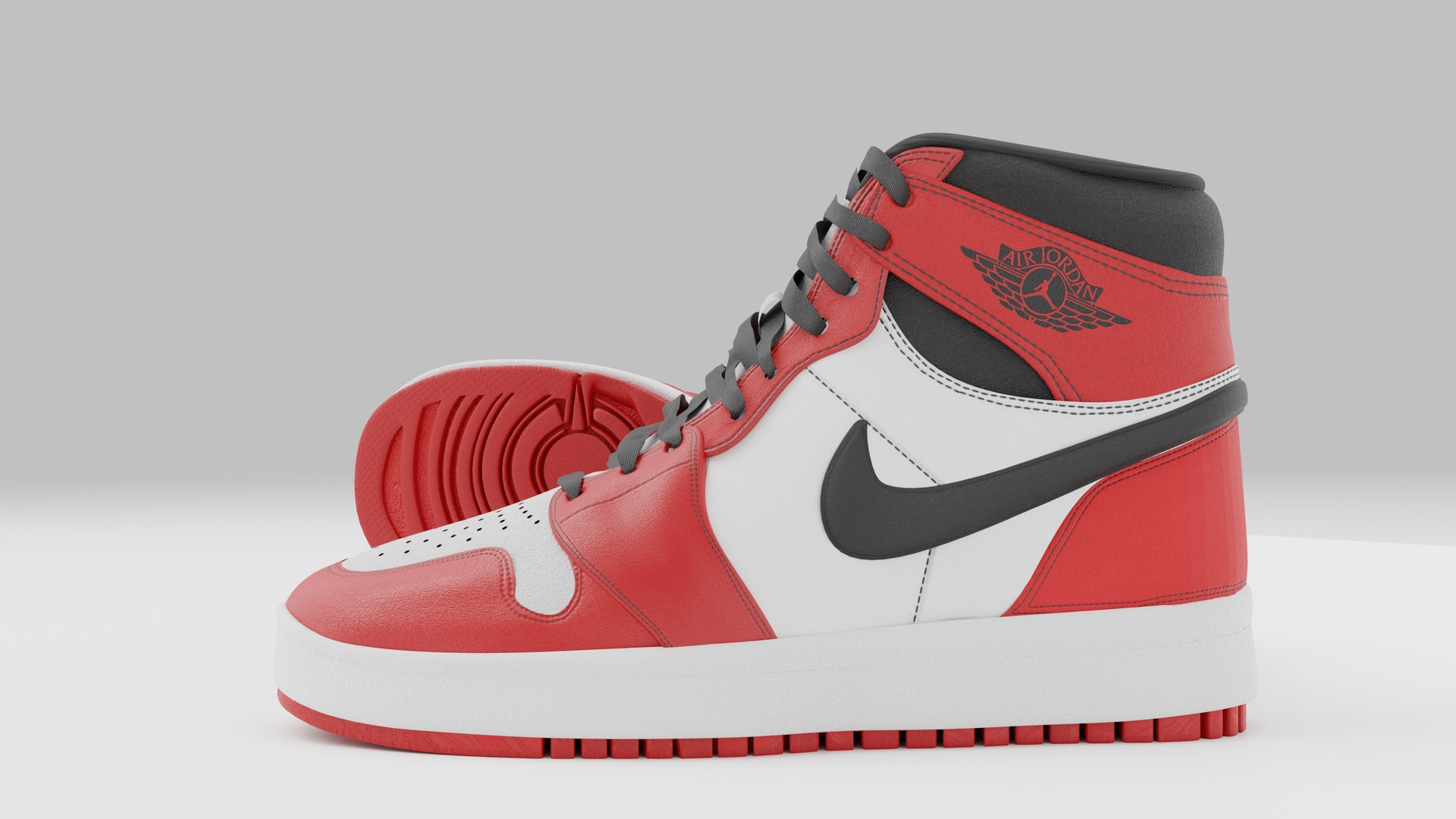 Air Jordan 1 Retro Og 3D Model - TurboSquid 2162921