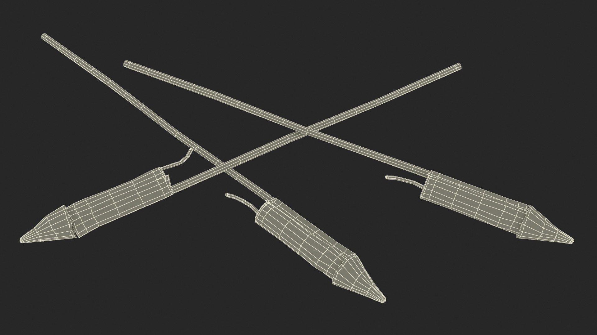 Firecracker Rocket 3D Model - TurboSquid 2279810
