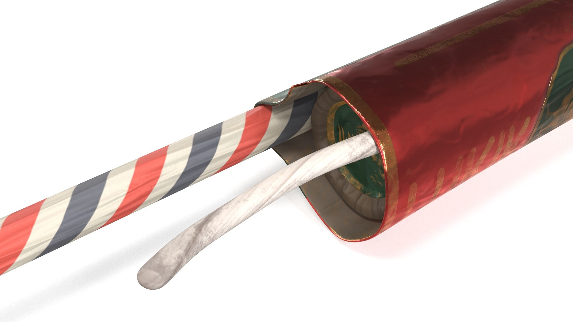 Firecracker Rocket 3D Model - TurboSquid 2279810