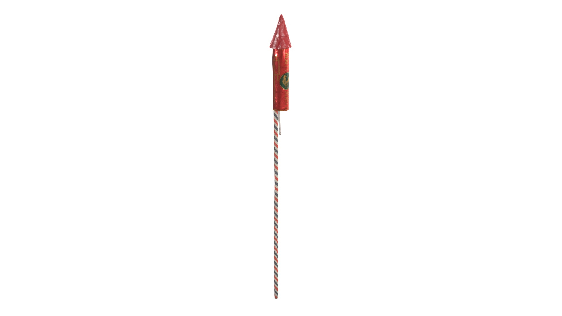 Firecracker Rocket 3D Model - TurboSquid 2279810