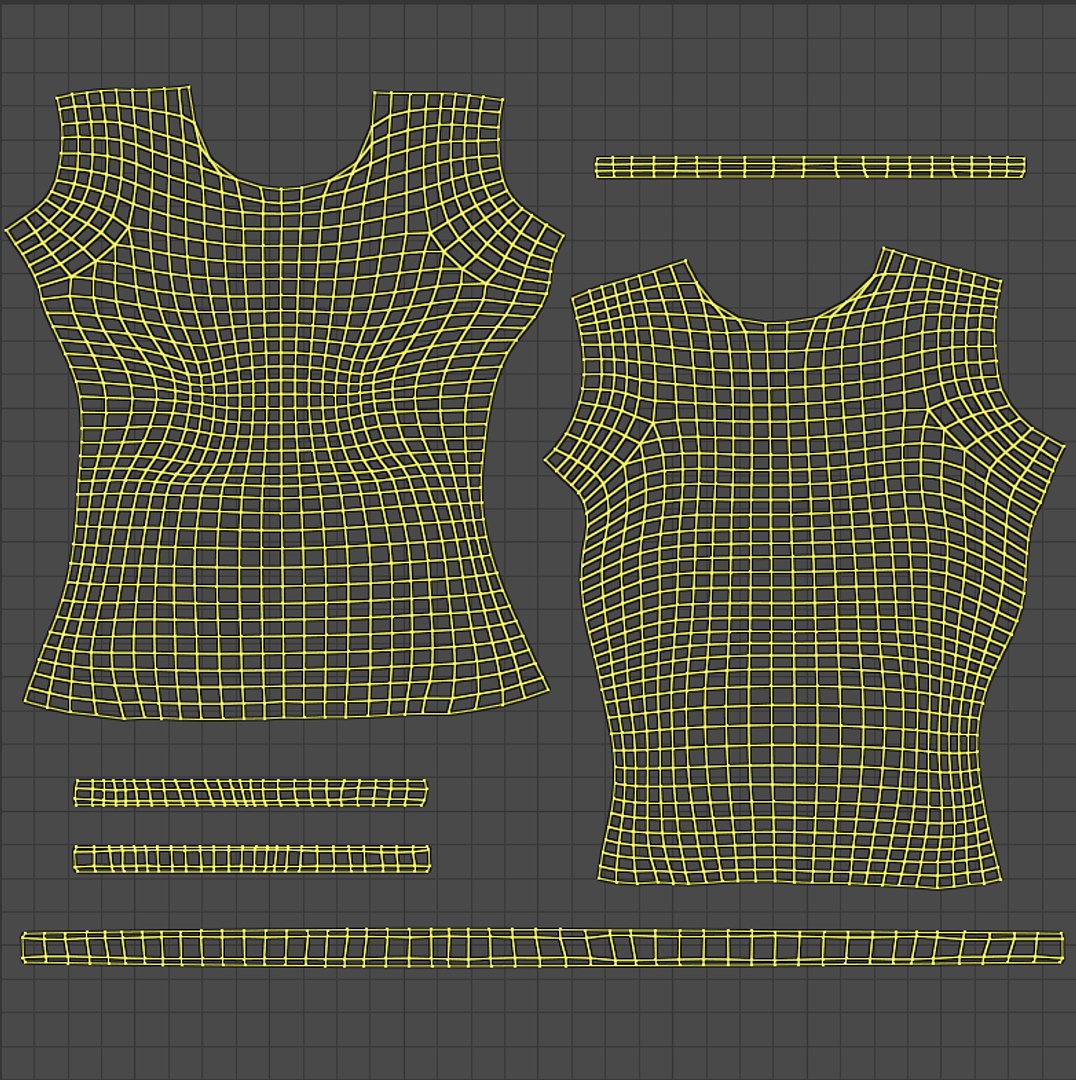 3d T-shirt Cloth Simulations Model