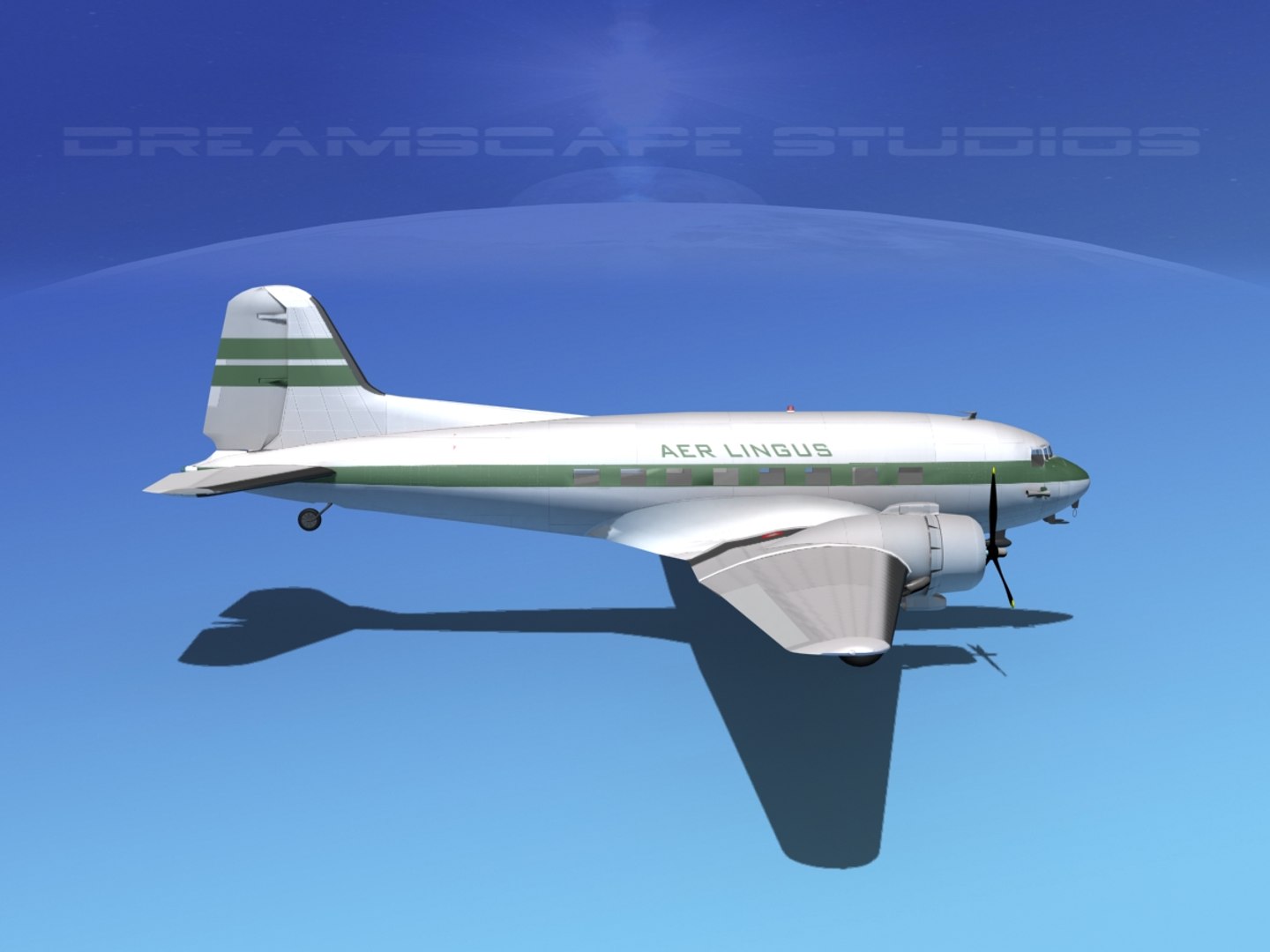3d dc-3 douglas