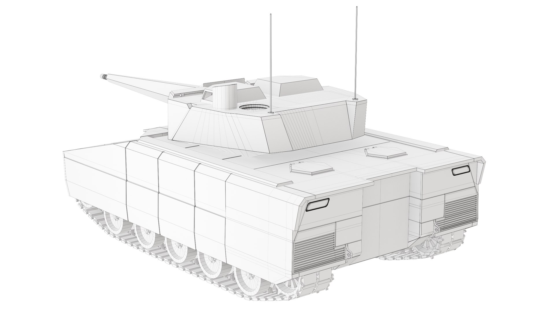 Lynx Infantry Fighting Vehicle 3D Model - TurboSquid 1973320