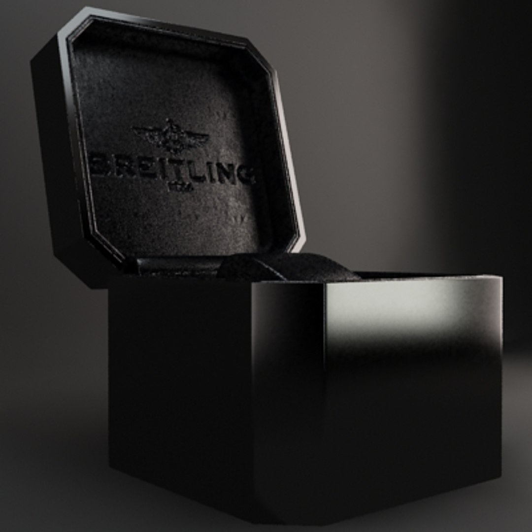Box Watch 3d Model