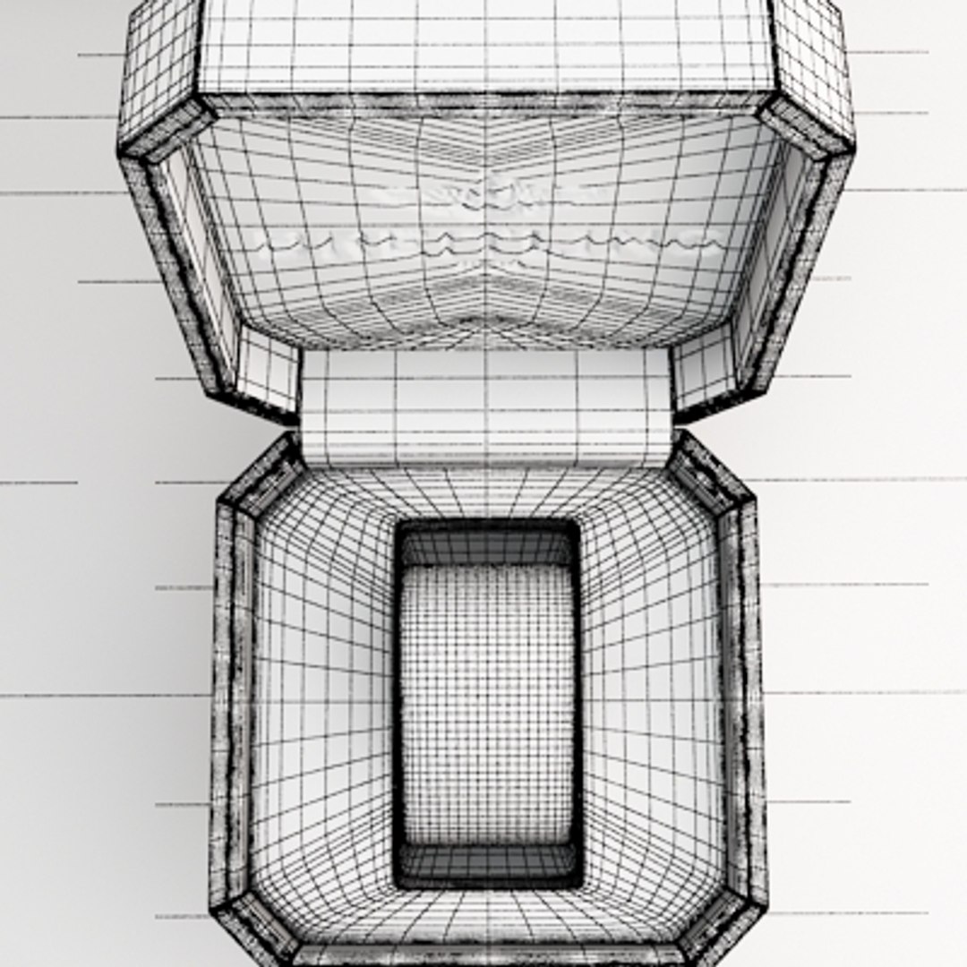 Box Watch 3d Model