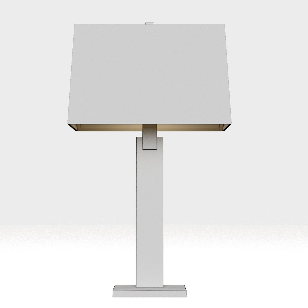sonneman monolith table lamp 3d max