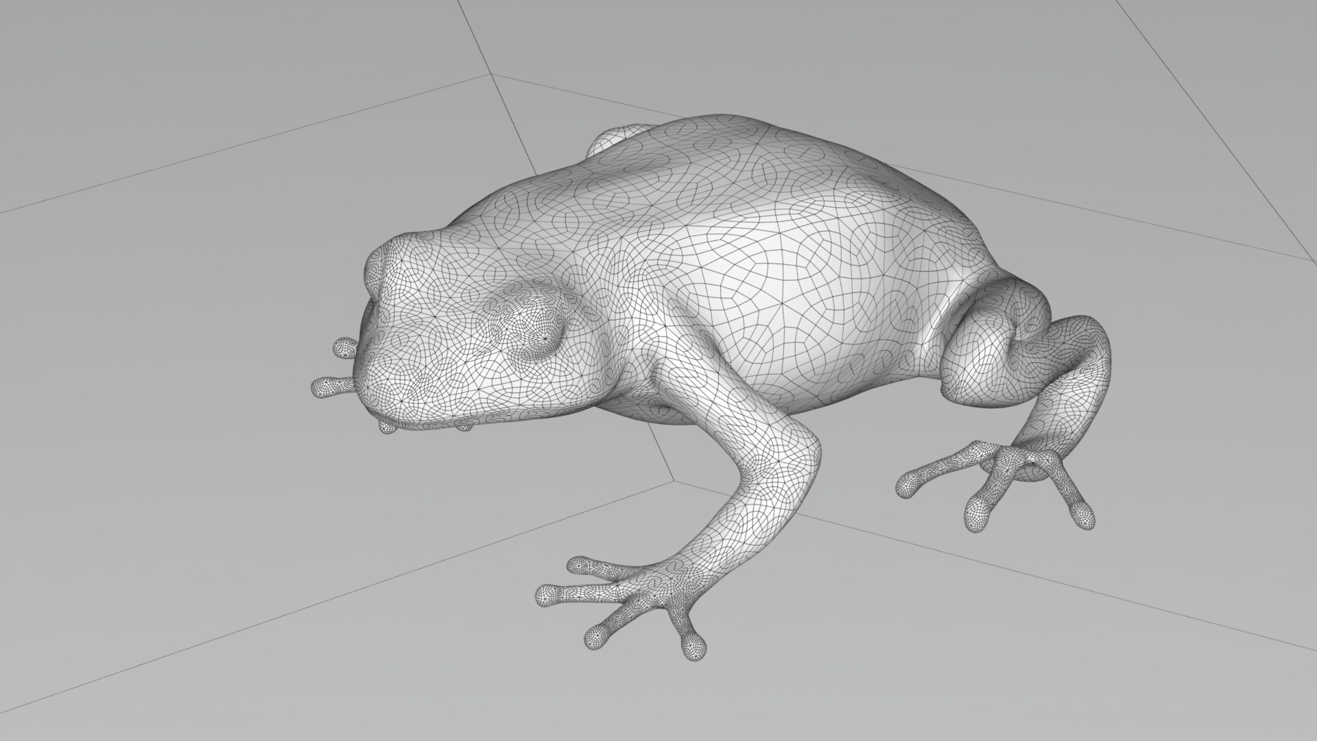 Low Poly Frog Model - TurboSquid 1987598