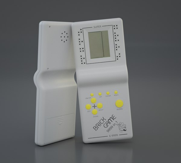 nintendo ds lite 3d model