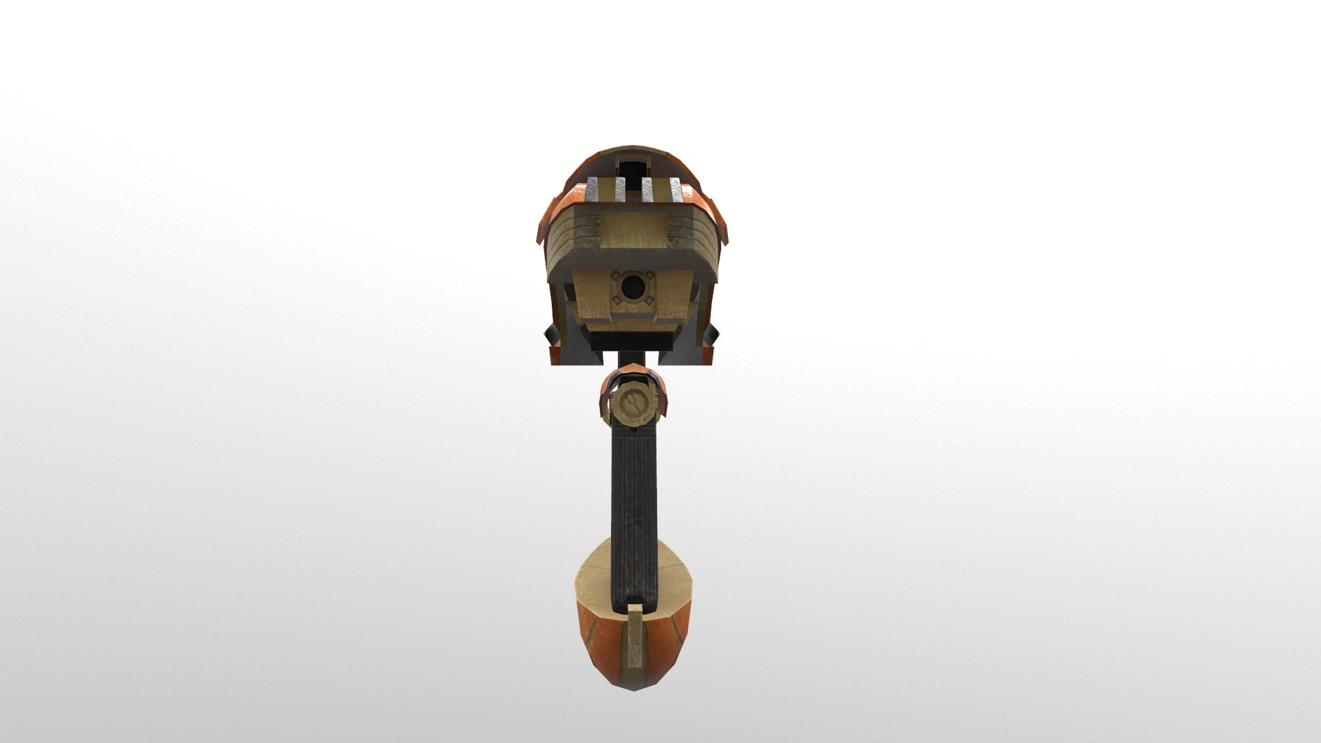 3D Funnel Gun Level 5 Model - TurboSquid 2191035