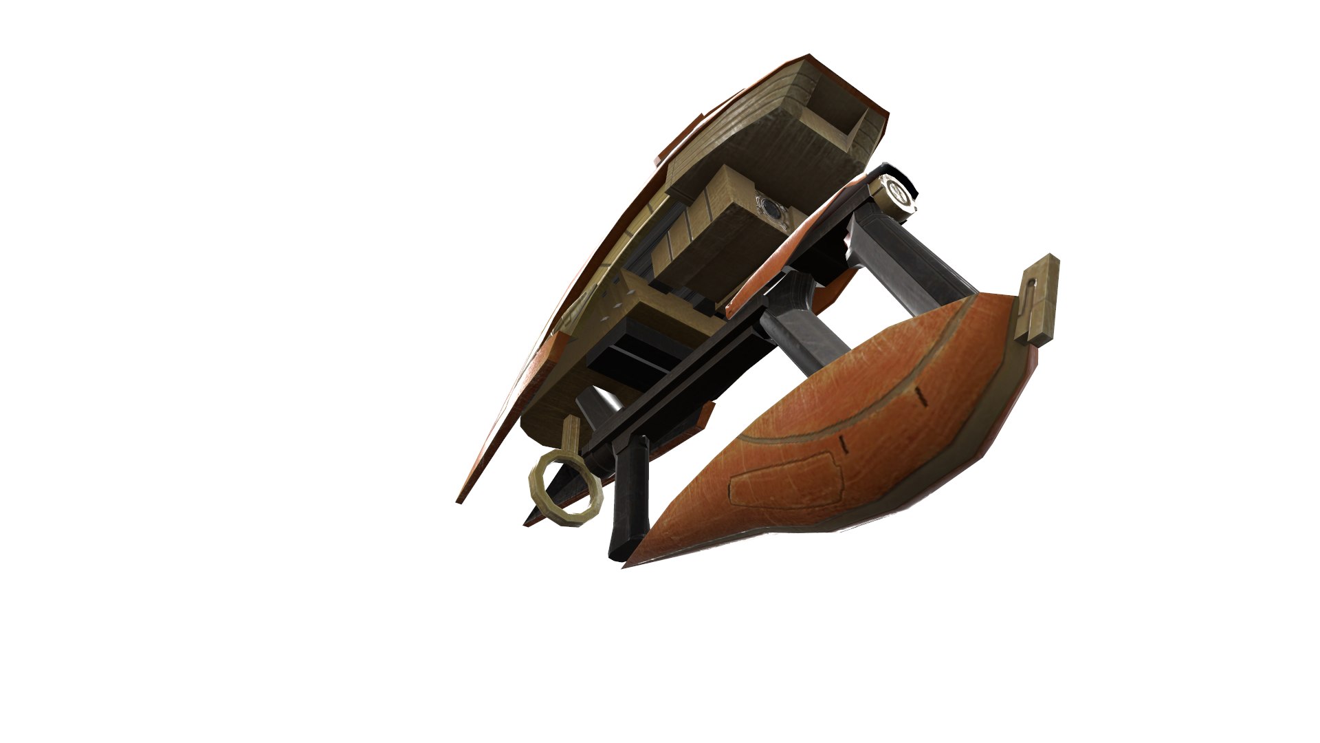 3D Funnel Gun Level 5 Model - TurboSquid 2191035
