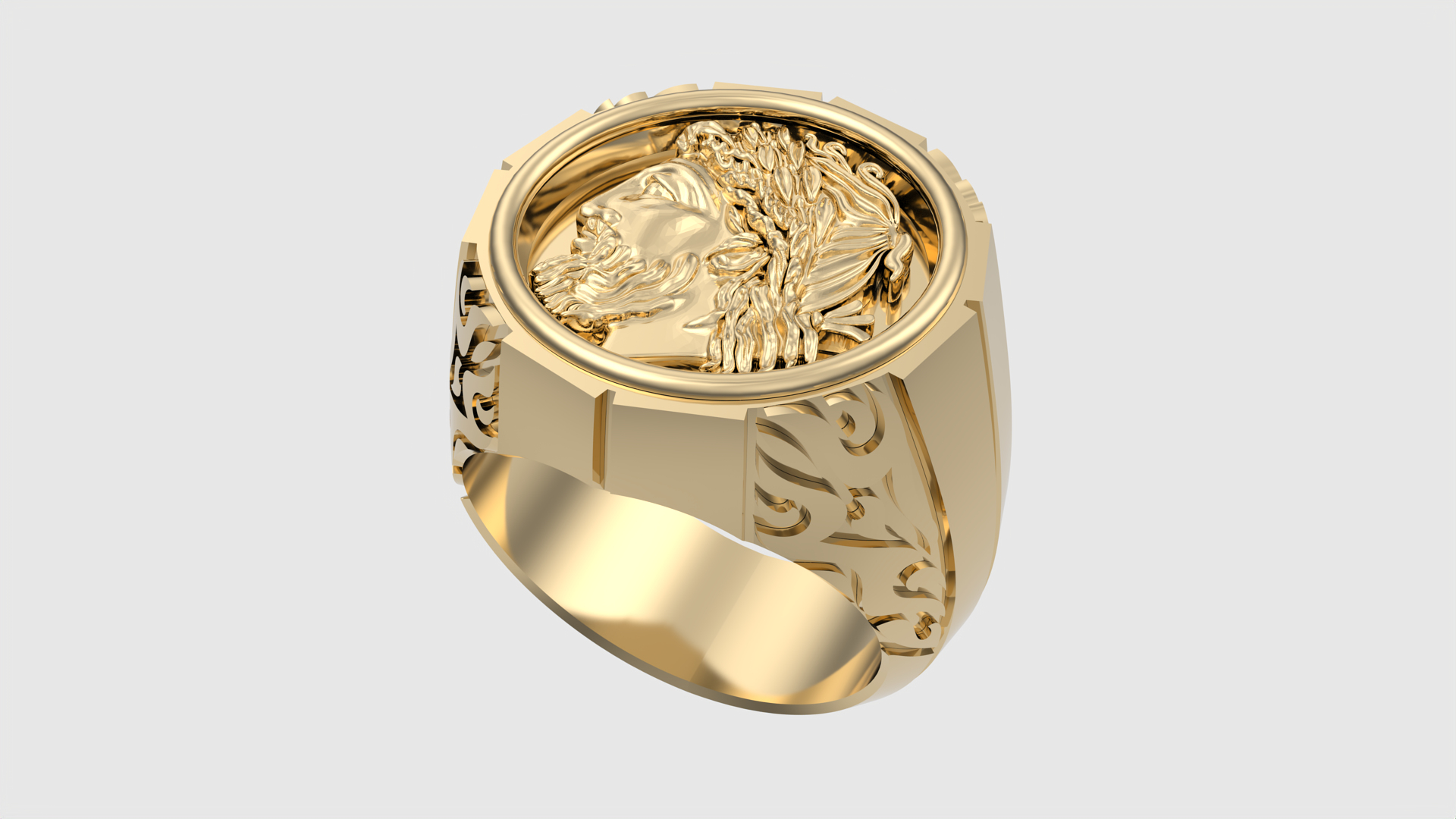 Ancient Greek Zeus Ring JDBCo Model - TurboSquid 2341480