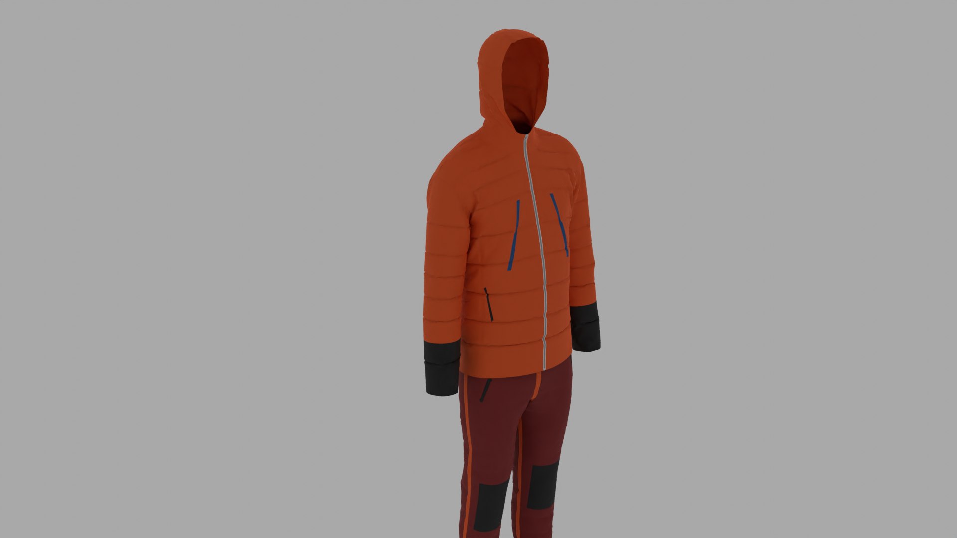Climber Outfit 3D - TurboSquid 1973078