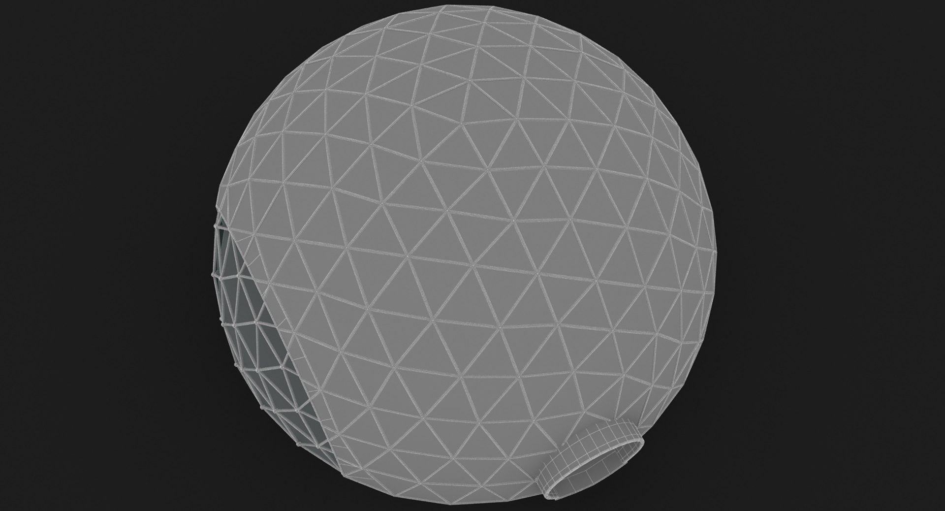 Realistic Geodesic Dome Model - TurboSquid 1203282