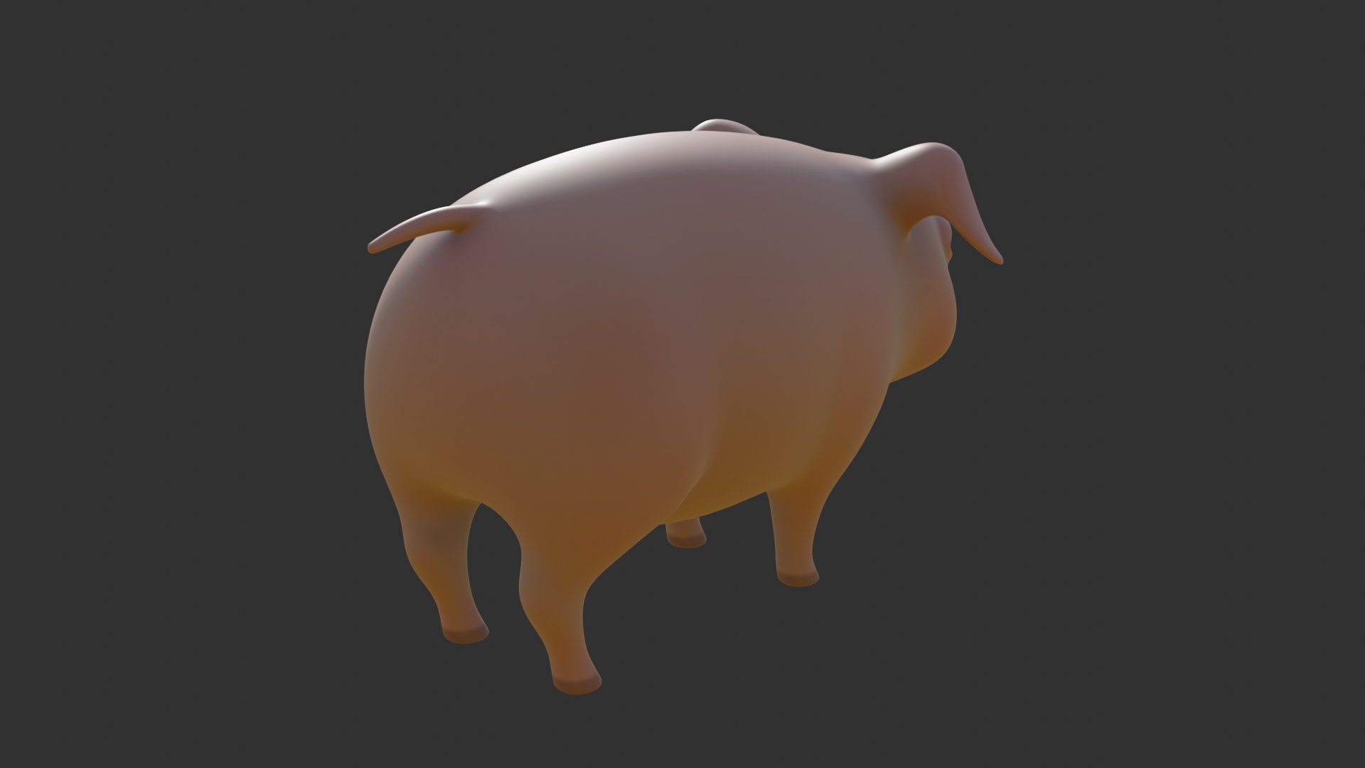 3D Stylized Pig Model - TurboSquid 2395400