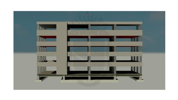 modelo 3d Modelo estructural de Revit - TurboSquid 1995067