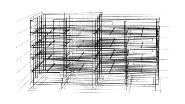 modelo 3d Modelo estructural de Revit - TurboSquid 1995067