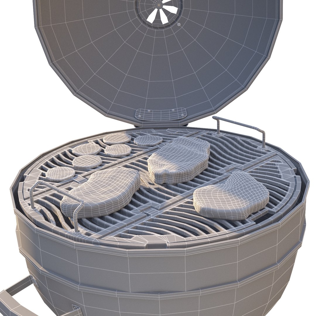 3D Model Pro Charcoal Grill - TurboSquid 1555859