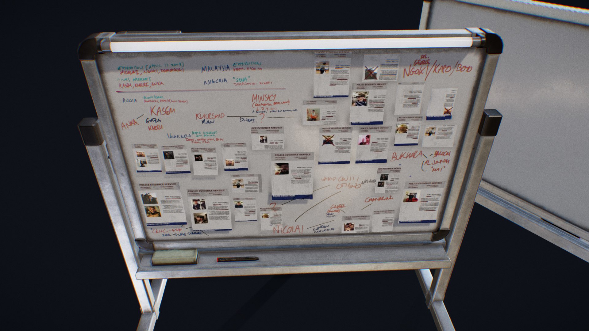 Gas Board 3D - TurboSquid 1451654