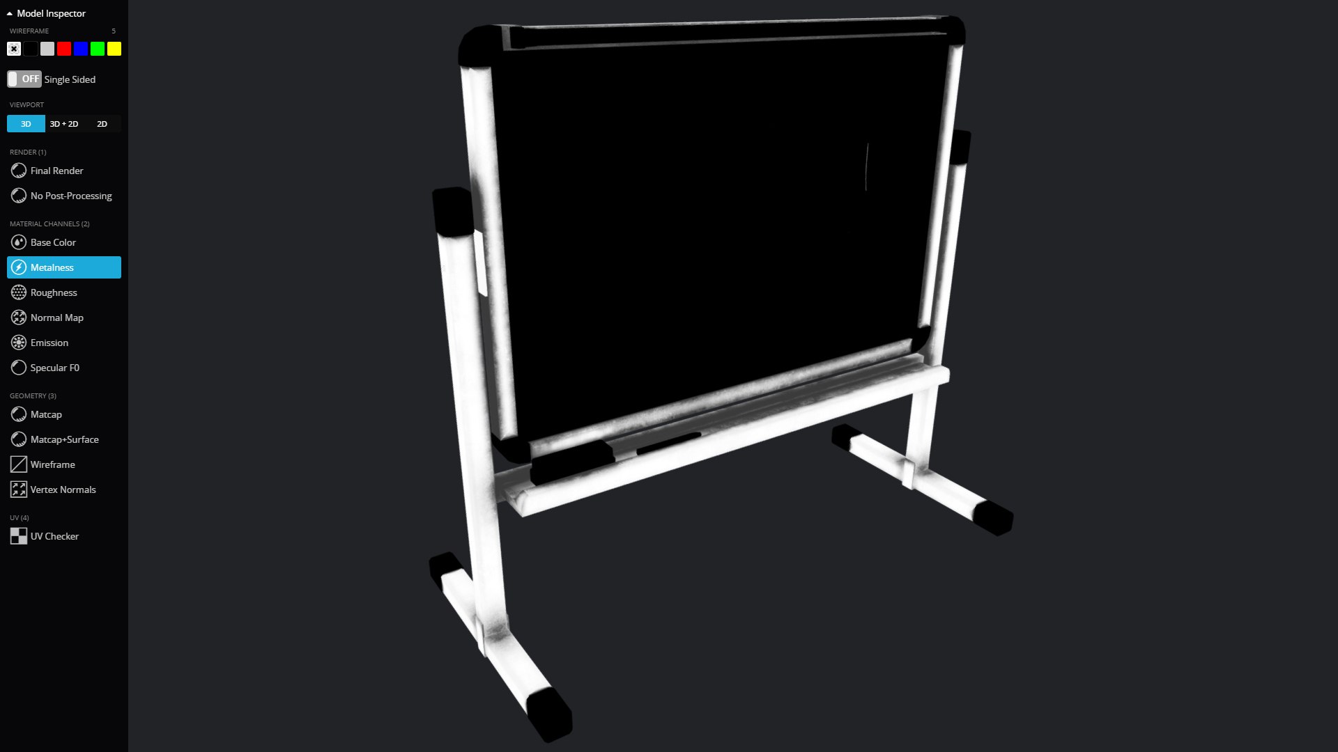 Gas Board 3D - TurboSquid 1451654