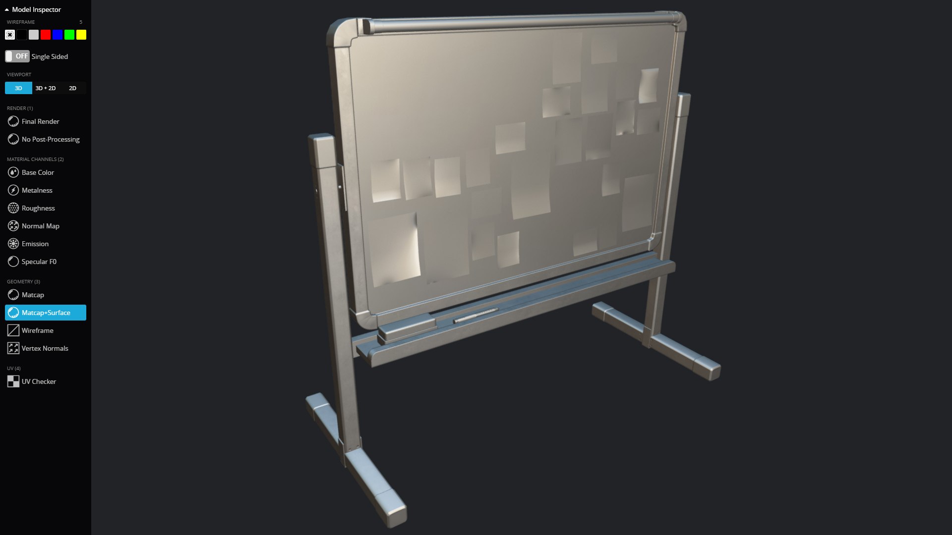 Gas Board 3D - TurboSquid 1451654