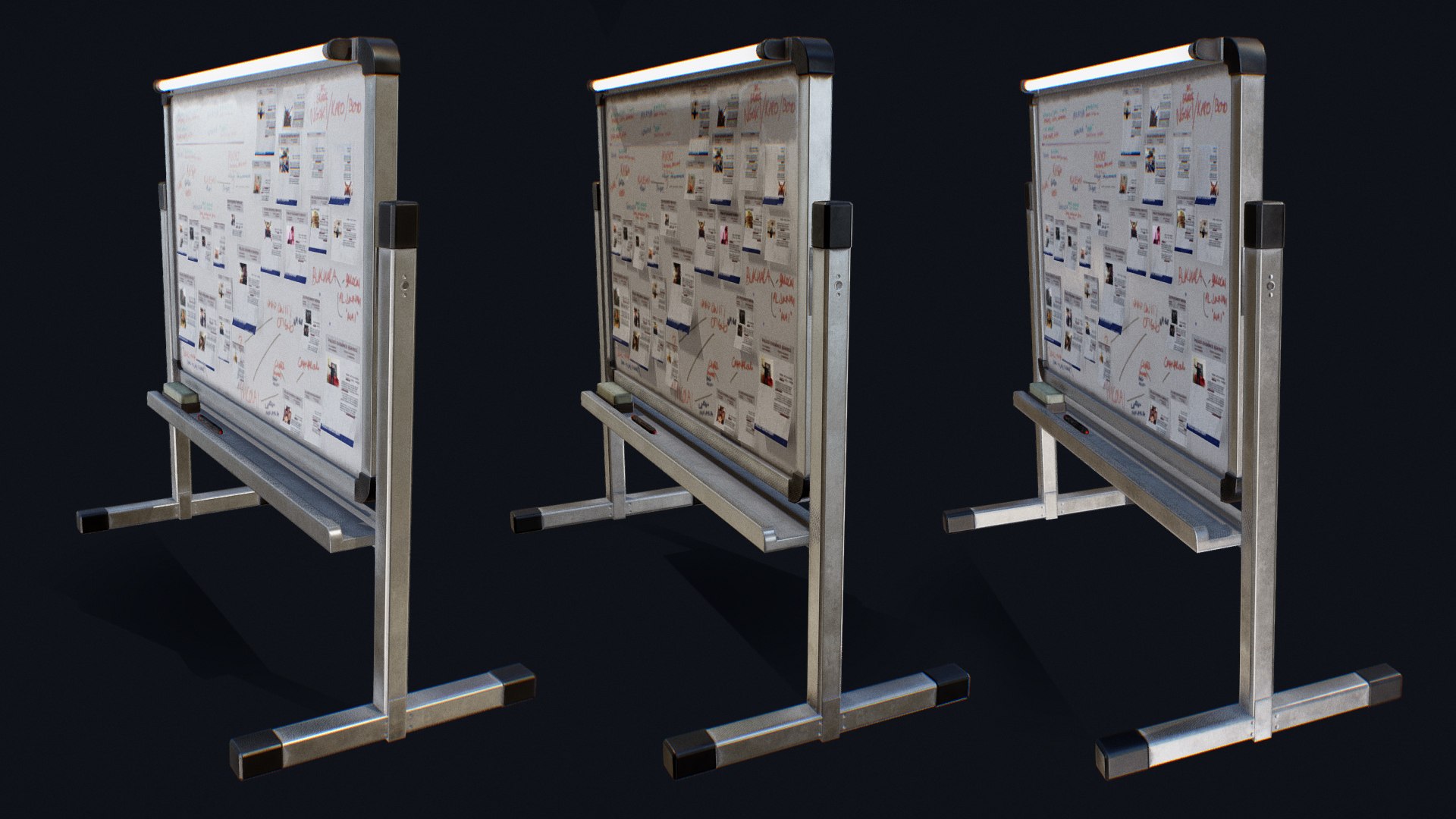 Gas Board 3D - TurboSquid 1451654