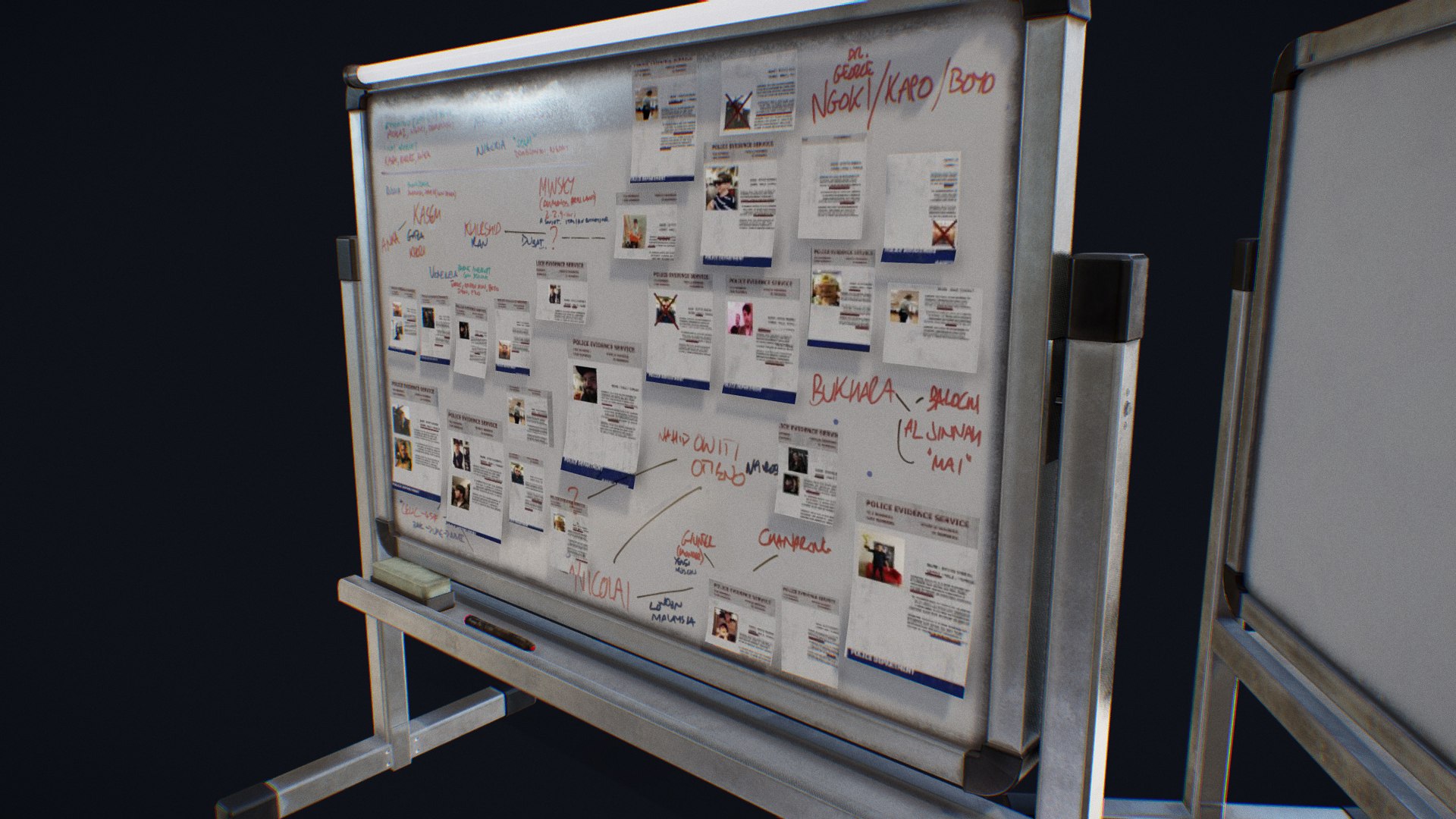 Gas Board 3D - TurboSquid 1451654