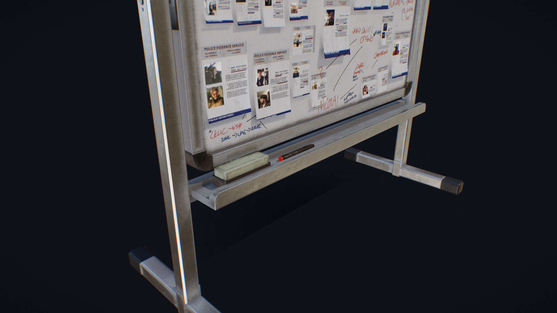 Gas Board 3D - TurboSquid 1451654