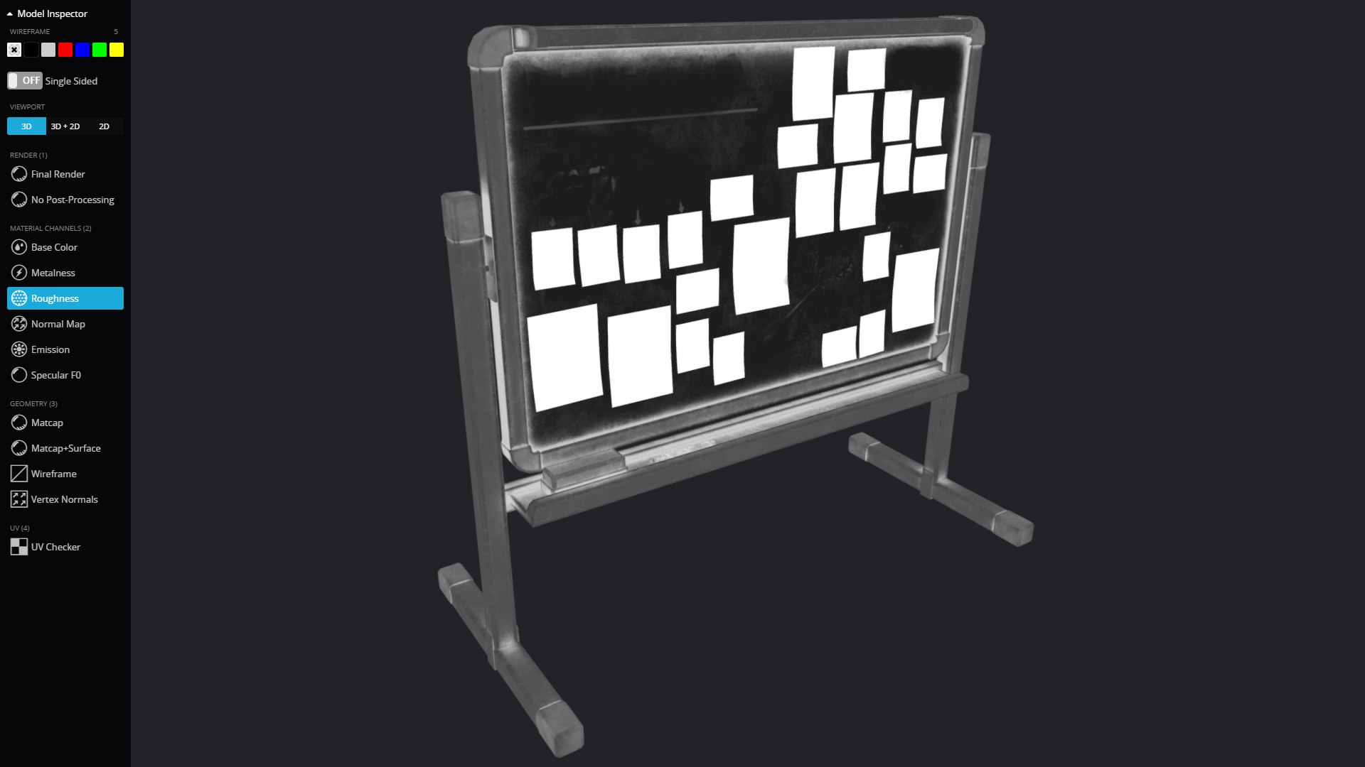 Gas Board 3D - TurboSquid 1451654