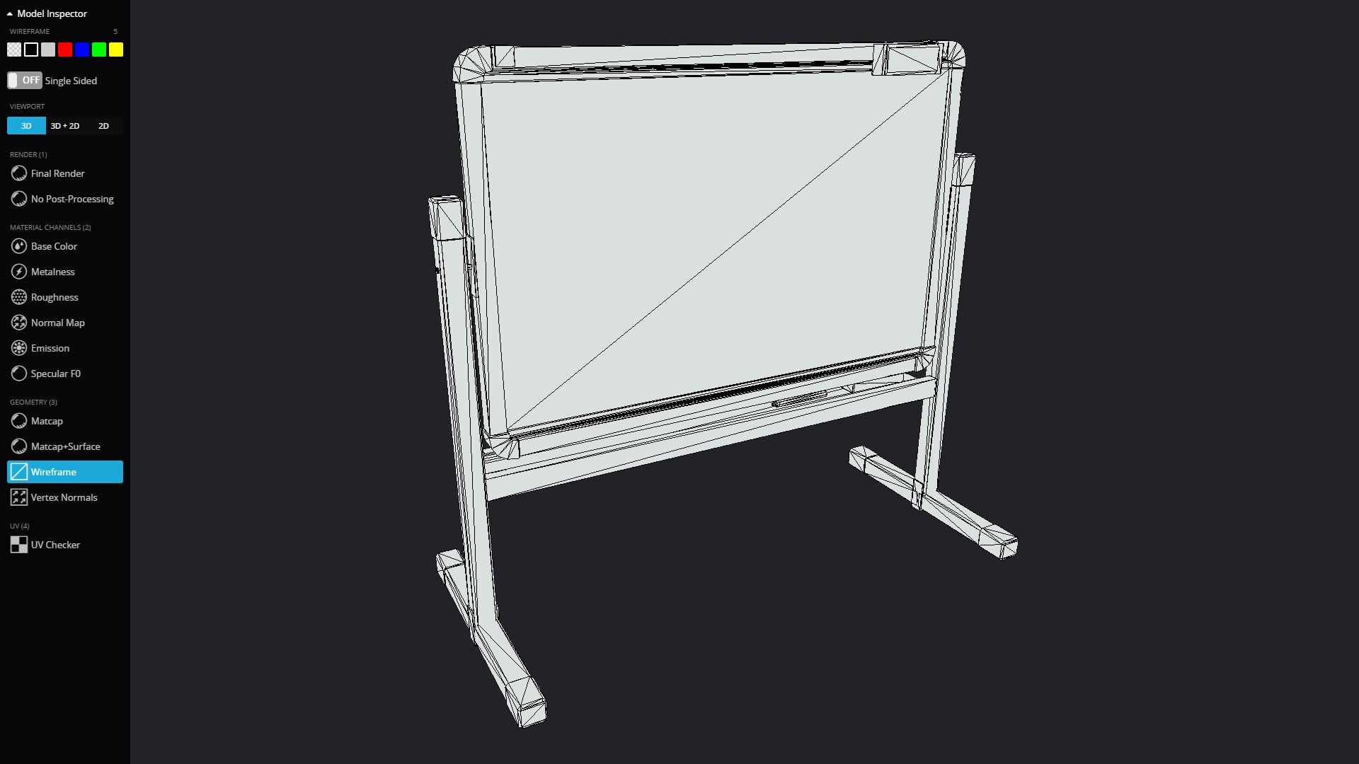 Gas Board 3D - TurboSquid 1451654