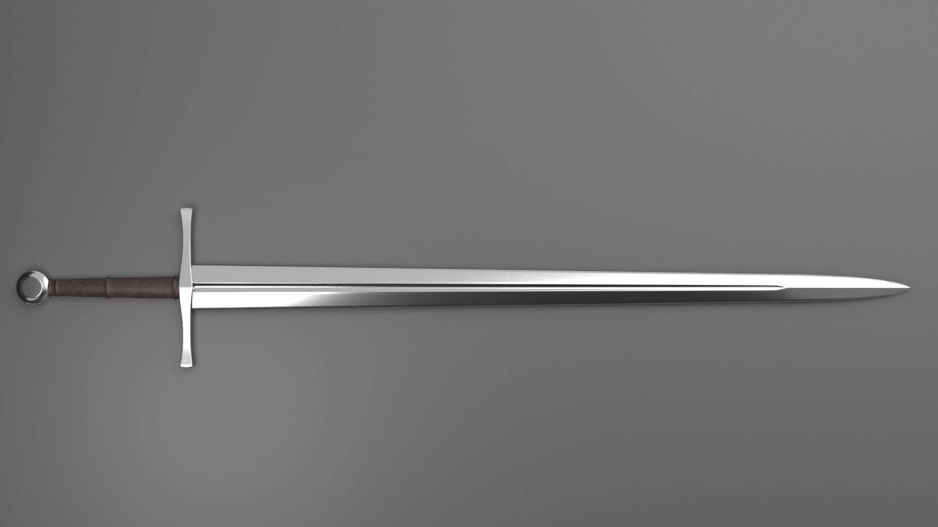 3D longsword medieval model - TurboSquid 1639598