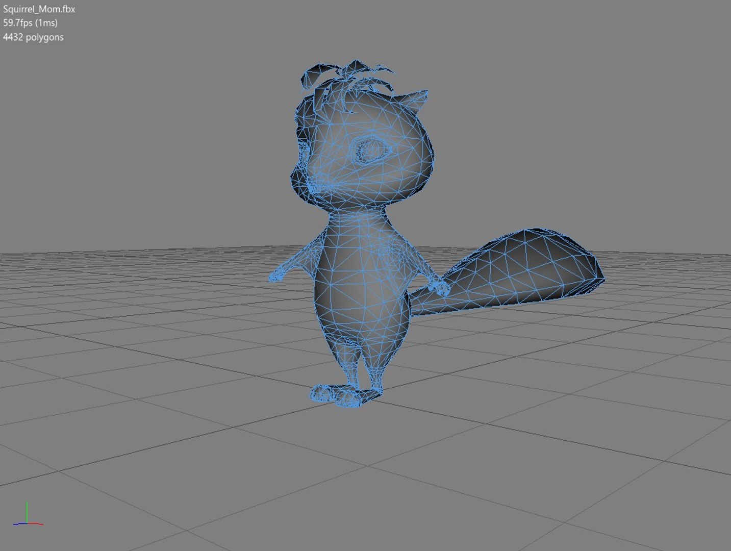 Squirrels Pack Animations 3D Model - TurboSquid 1634924