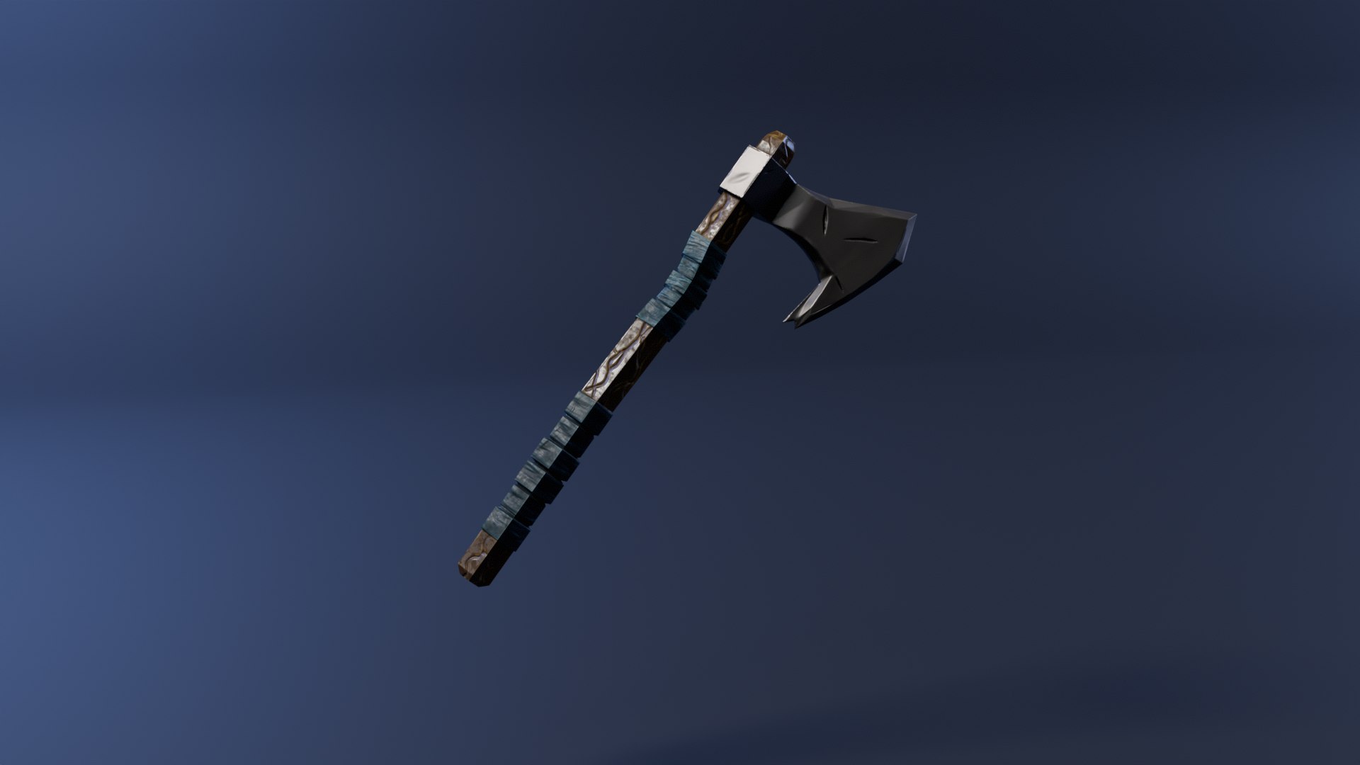 Stylized Fantasy Axe Model - TurboSquid 2096855