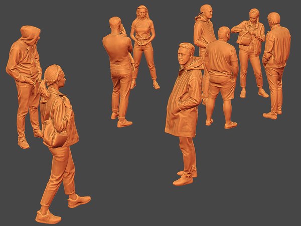 modèle 3D de Personnages stylisés Tome 1 - TurboSquid 1712905