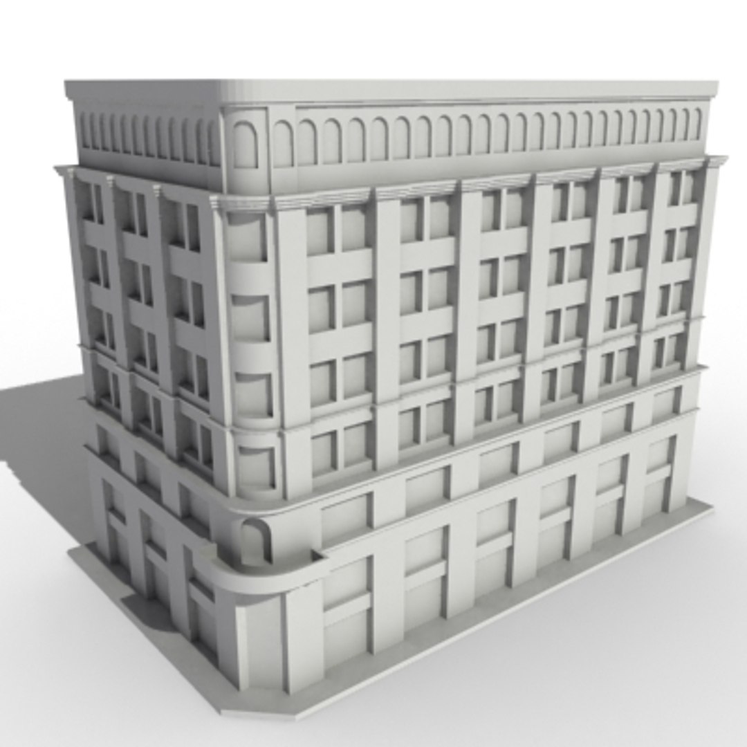 3D Building Model - TurboSquid 465286