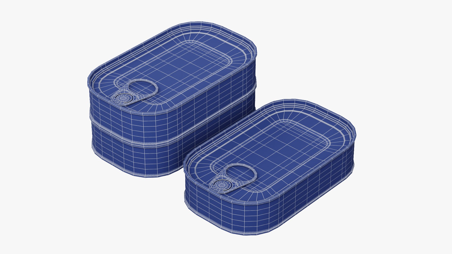Tuna Can 2 3D Model - TurboSquid 2437314