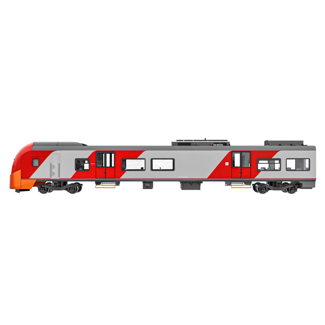 Siemens Desiro Rus Lastochka 3D Model - TurboSquid 2366884