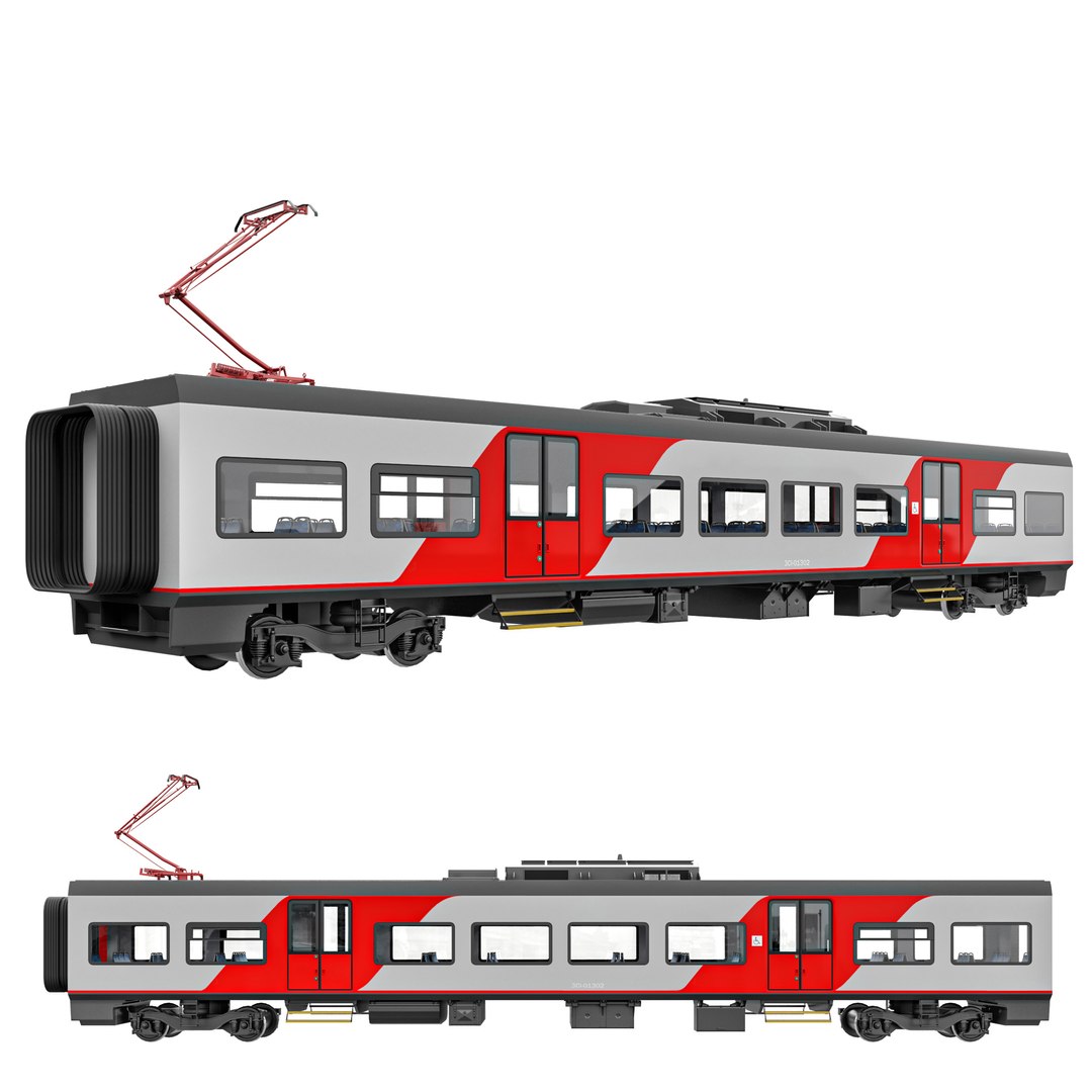 Siemens Desiro Rus Lastochka 3D Model - TurboSquid 2366884