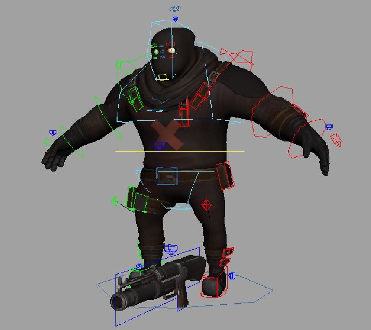 3D Rig Export Model - TurboSquid 1257871