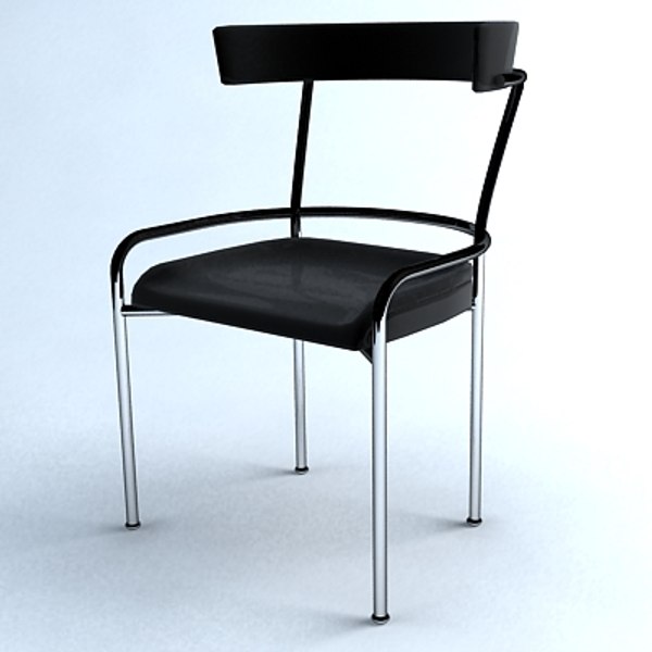 3D 3ds Max chair furniture Carat