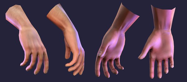 3dsmax naked human male