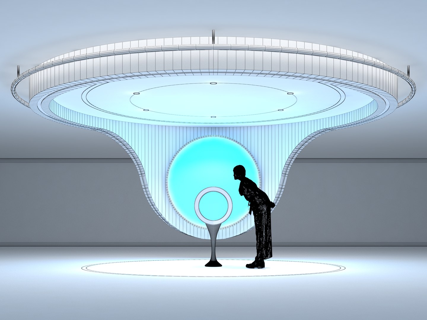 Modern Technology Exhibition Hall Interactive Device Interactive Screen ...