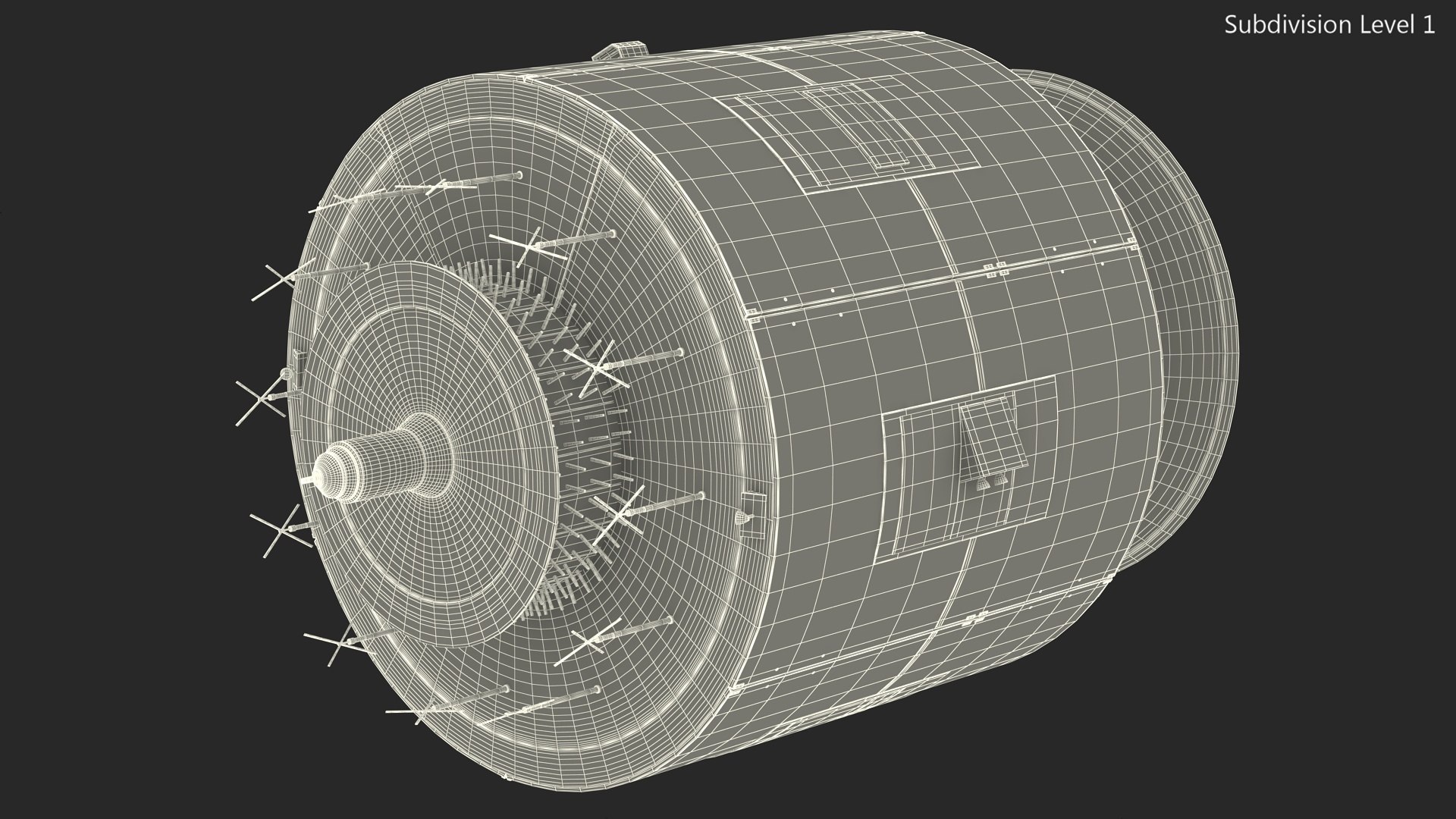 Meteosat Second Generation Satellite 3D - TurboSquid 2279783