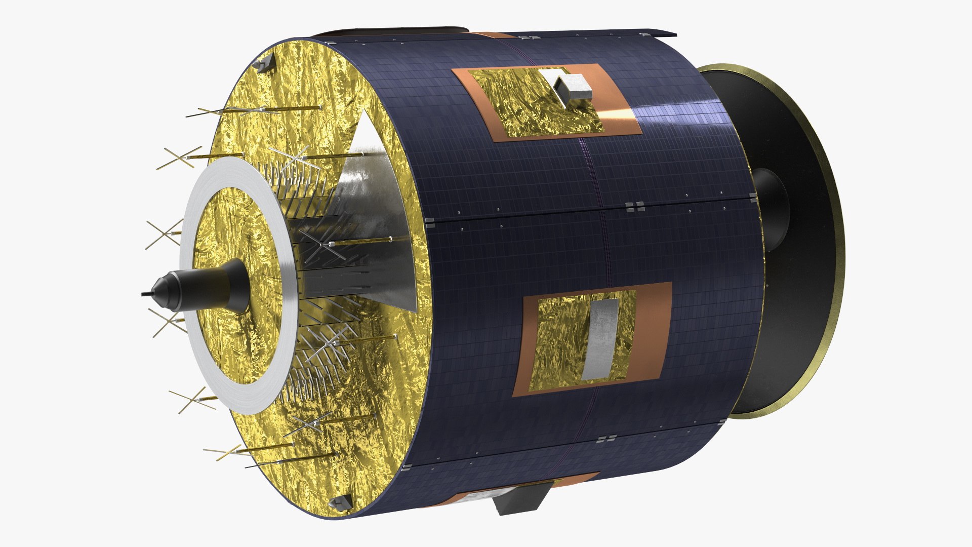Meteosat Second Generation Satellite 3D - TurboSquid 2279783