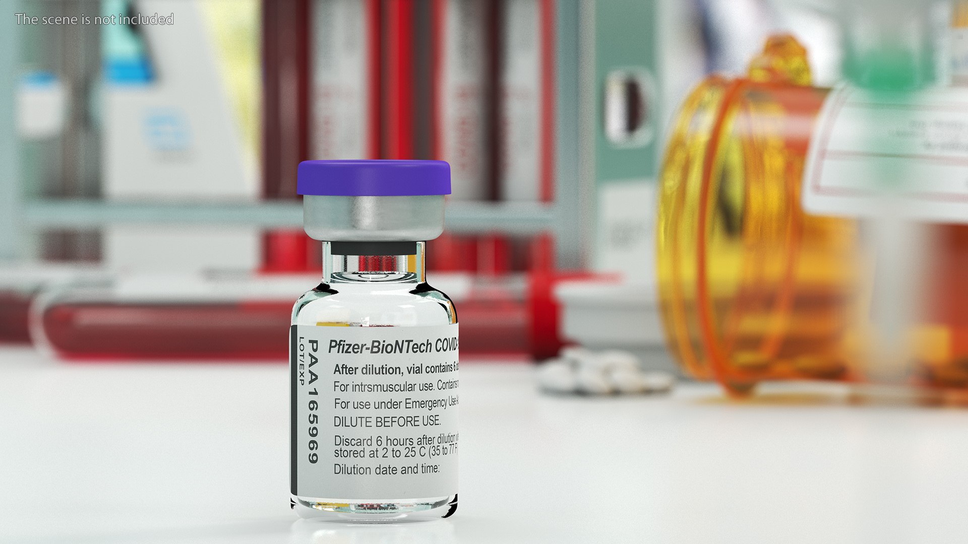 Pfizer Covid19 Vaccine 3D Model - TurboSquid 1815531