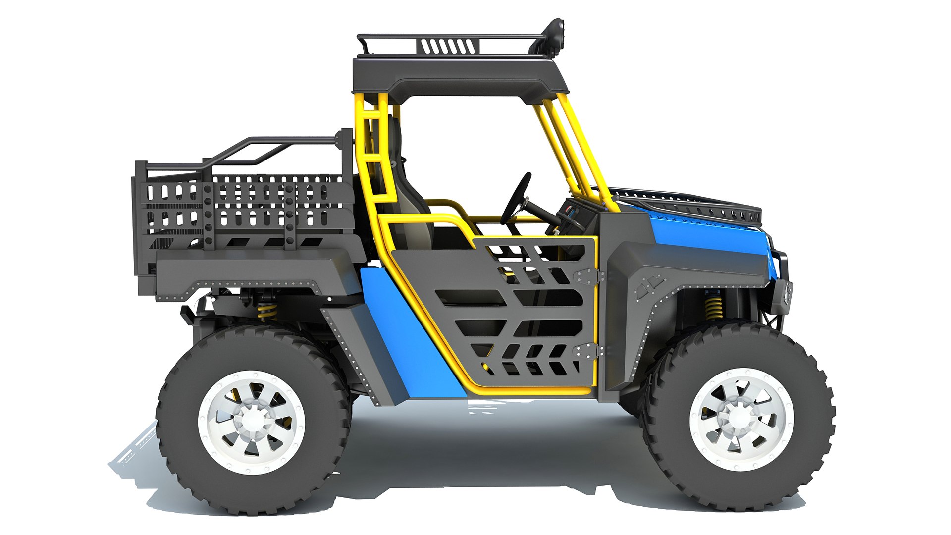 3D Model UTV Utility Vehicle - TurboSquid 1821076