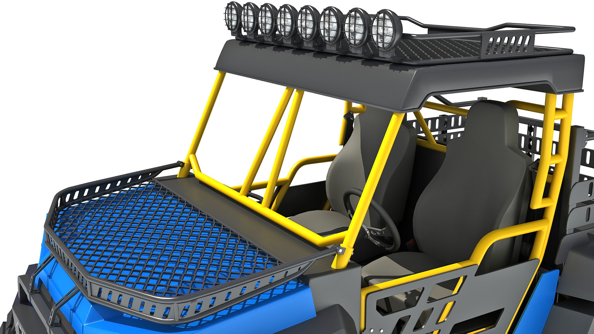 3D Model UTV Utility Vehicle - TurboSquid 1821076