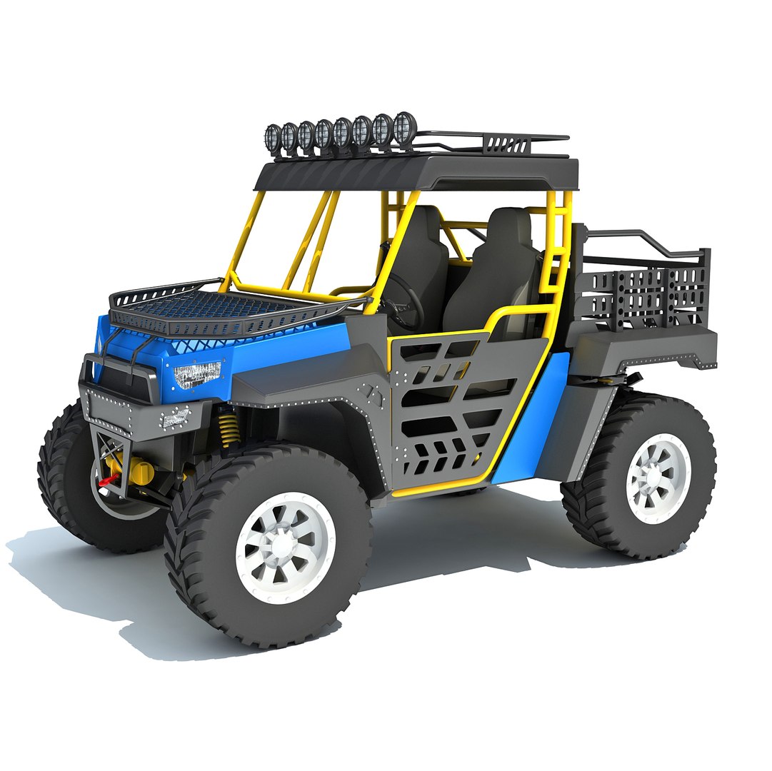 3D Model UTV Utility Vehicle - TurboSquid 1821076