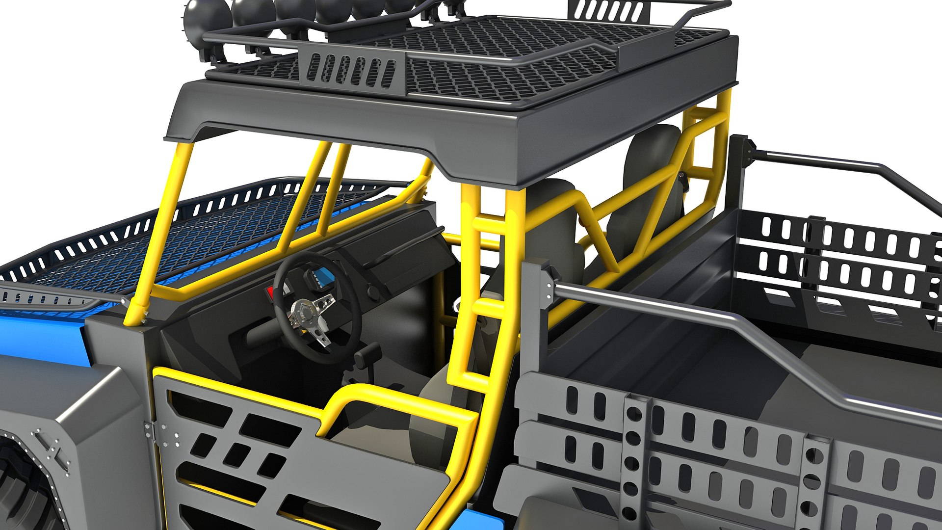 3D Model UTV Utility Vehicle - TurboSquid 1821076