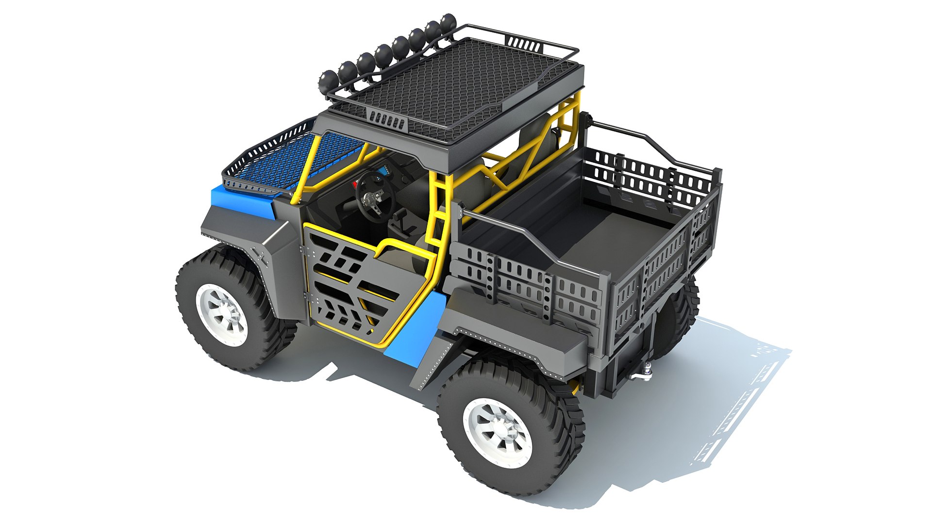 3D Model UTV Utility Vehicle - TurboSquid 1821076