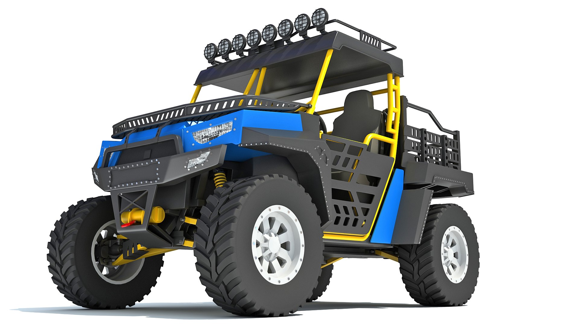 3D Model UTV Utility Vehicle - TurboSquid 1821076